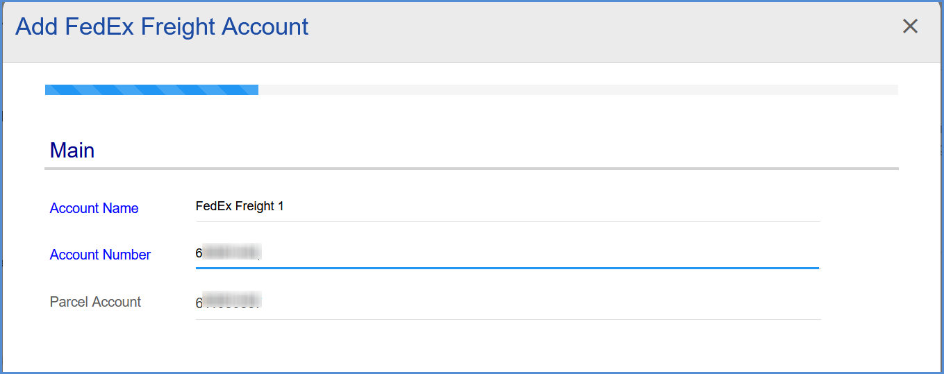 ApteanShip - FedEx Freight Setup
