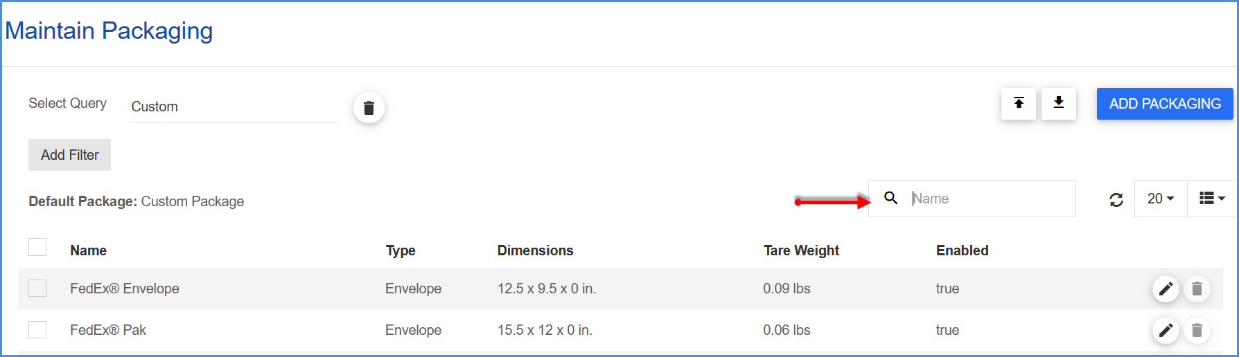 ApteanShip - Packaging Overview