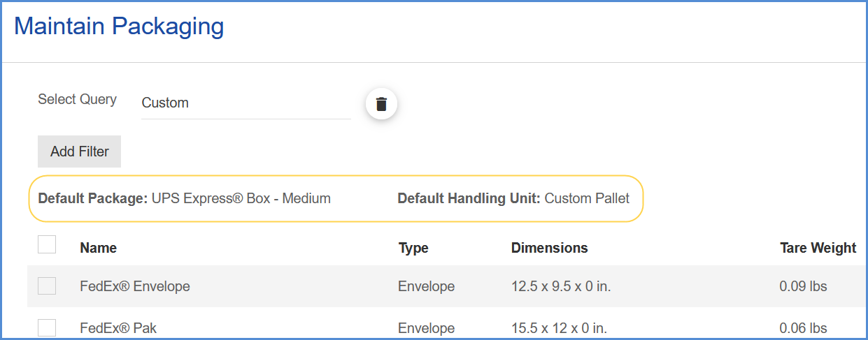 ApteanShip - Packaging Overview