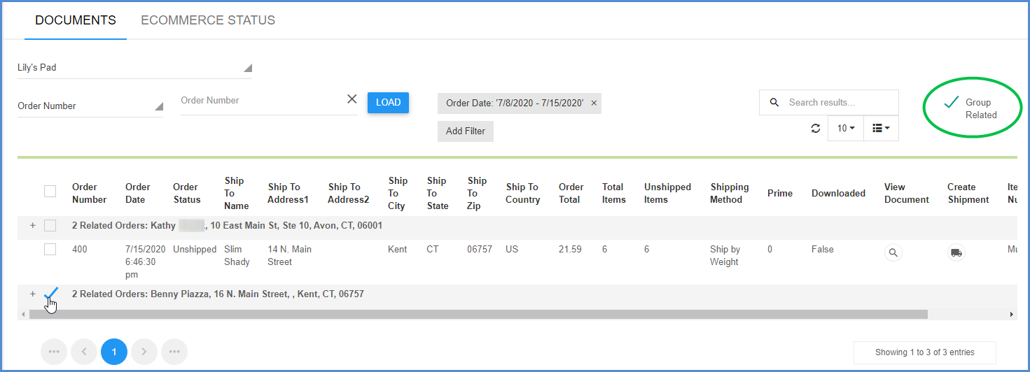 ApteanShip - Batch Processing