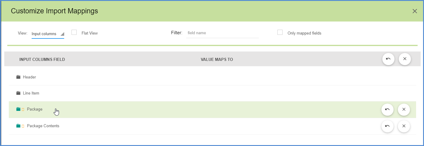 ApteanShip - Customize Import Mapping