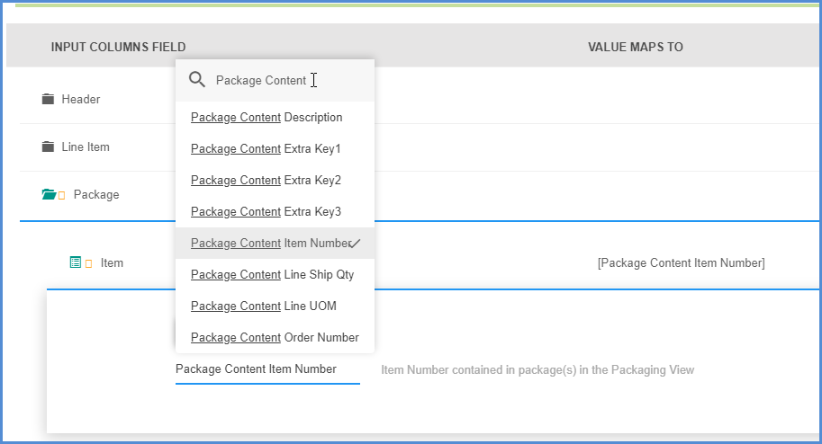 ApteanShip - Customize Import Mapping