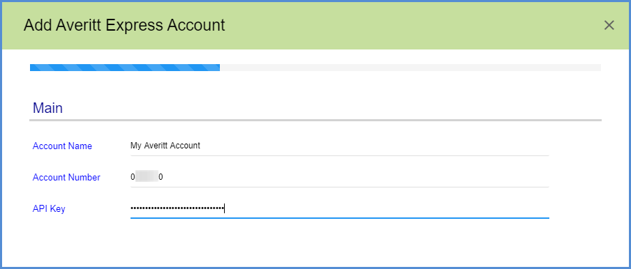 ApteanShip - Averitt Express Setup