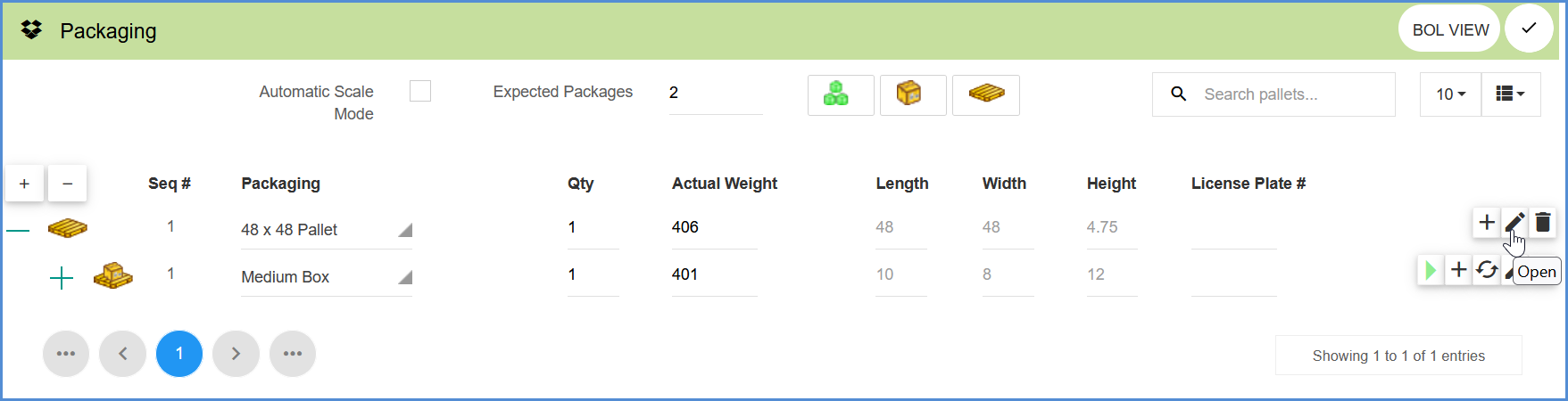 ApteanShip - Packaging Overview