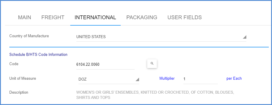 ApteanShip - Inventory Item International Data