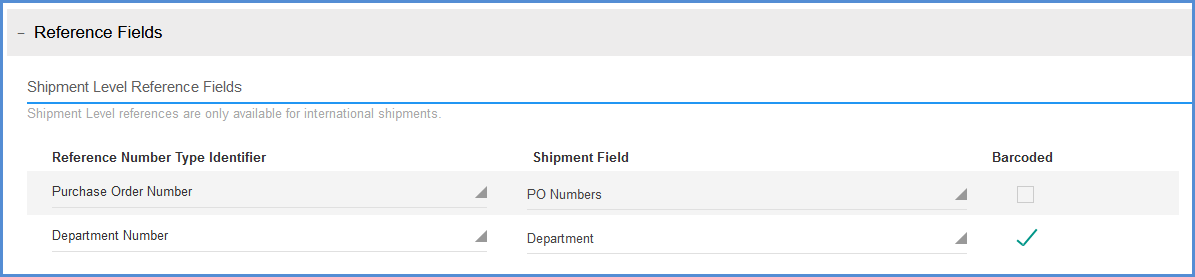 ApteanShip - UPS Settings