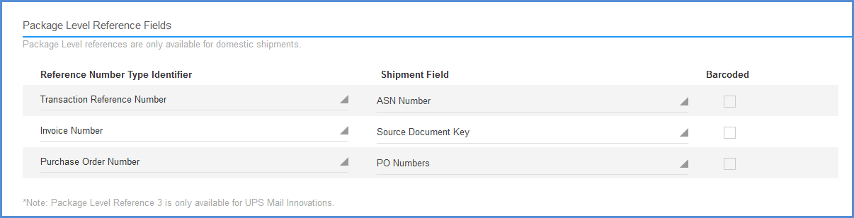 ApteanShip - UPS Settings