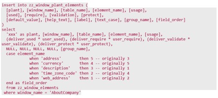 EAM - Form configuration changes in the backend
