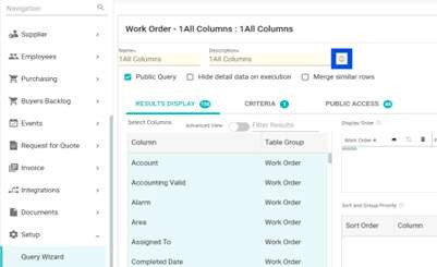 EAM - Create queries