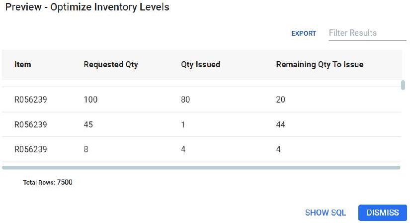 EAM - Create queries